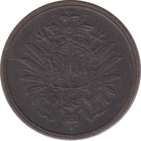 1875 GERMANY 2 PFENNIG WORLD COINS Cambridgeshire Coins ...