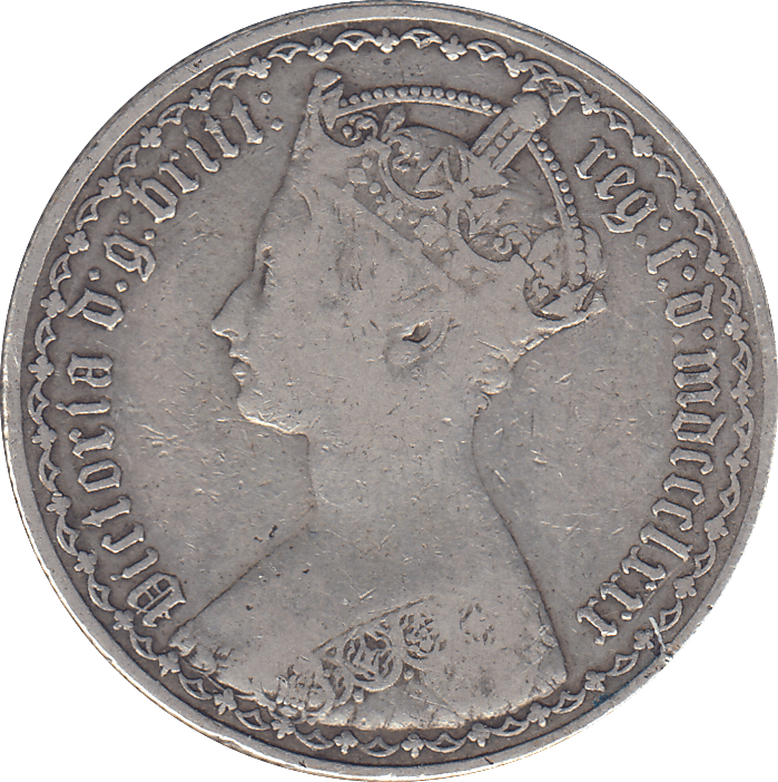 1880 FLORIN ( GF ) FLORIN Cambridgeshire Coins – Cambridgeshire Coins