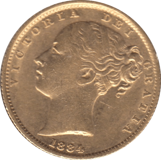 1884 GOLD SOVEREIGN ( AUNC ) SYDNEY MINT SOVEREIGN Cambridgeshire Coins ...