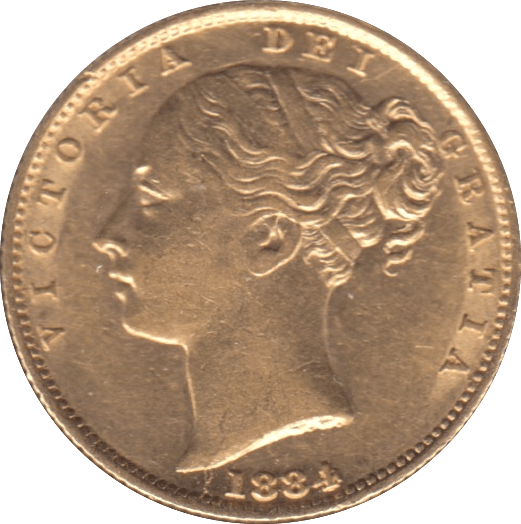 1884 GOLD SOVEREIGN ( UNC ) SOVEREIGN Cambridgeshire Coins ...