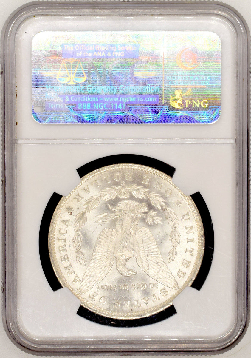 1884 SILVER MORGAN DOLLAR USA MS 65 NGC SILVER COINS Cambridgeshire ...