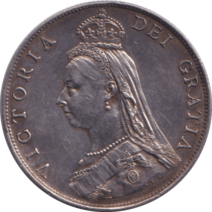 1887 FLORIN ( EF ) 2 FLORIN Cambridgeshire Coins – Cambridgeshire Coins