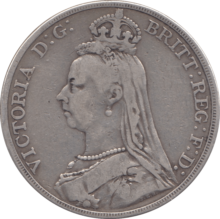 1888 CROWN ( FINE ) CROWN Cambridgeshire Coins – Cambridgeshire Coins