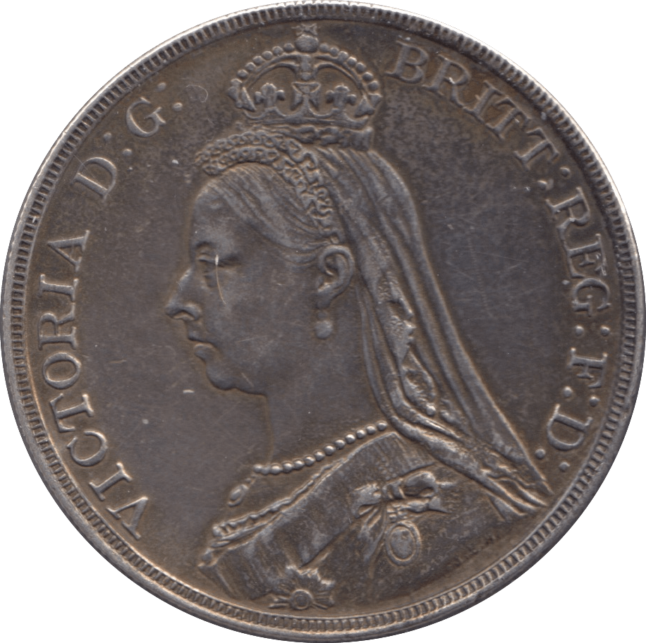 1889 CROWN ( EF ) 9 CROWN Cambridgeshire Coins – Cambridgeshire Coins