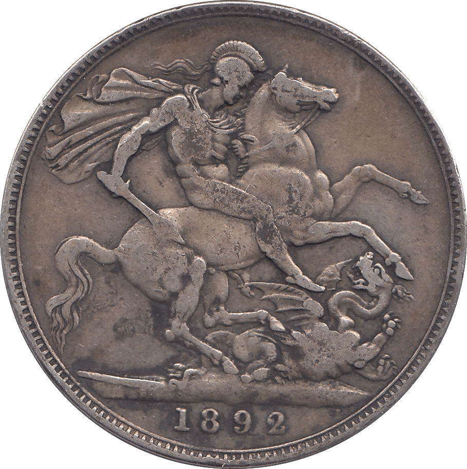 1892 CROWN ( FINE ) CROWN Cambridgeshire Coins – Cambridgeshire Coins