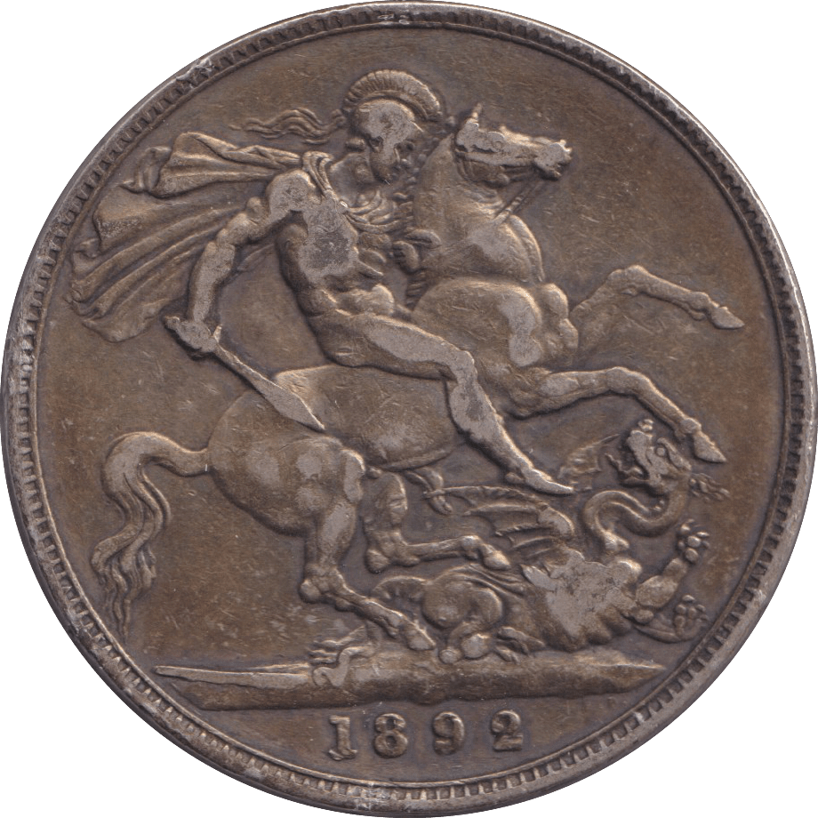 1892 CROWN ( FINE ) – Cambridgeshire Coins