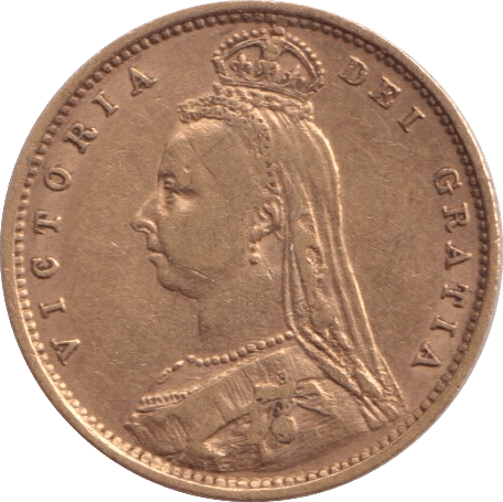 1892 GOLD HALF SOVEREIGN ( GVF ) HALF SOVEREIGN Cambridgeshire Coins ...