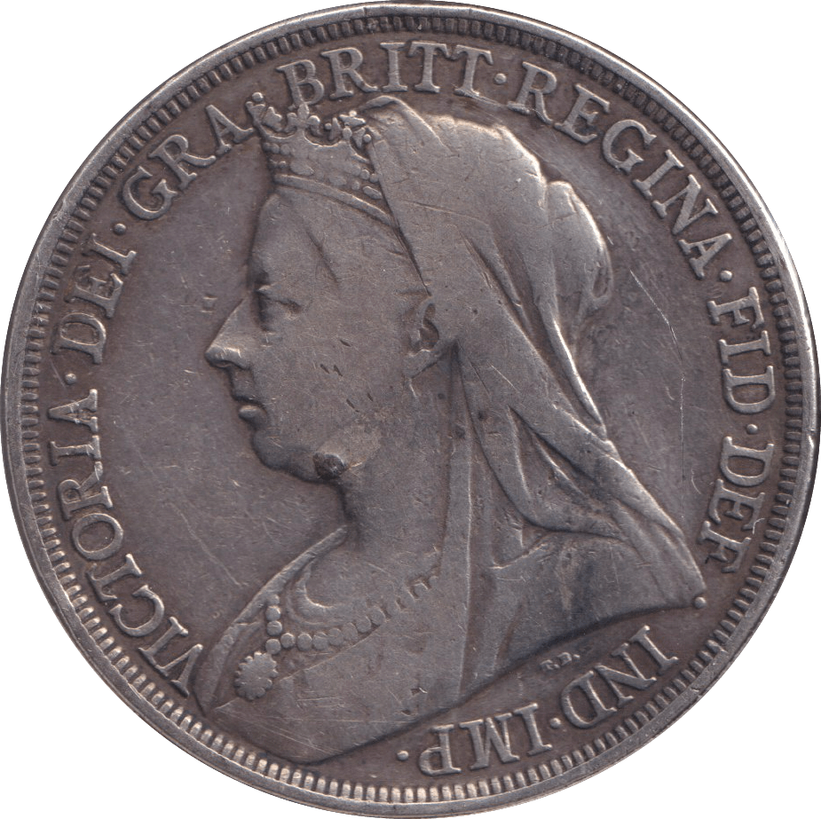 1896 CROWN ( FINE ) LX CROWN Cambridgeshire Coins – Cambridgeshire Coins