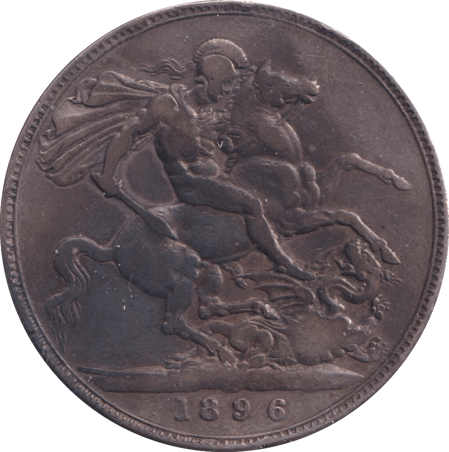 1896 CROWN ( GF ) Crown Cambridgeshire Coins – Cambridgeshire Coins