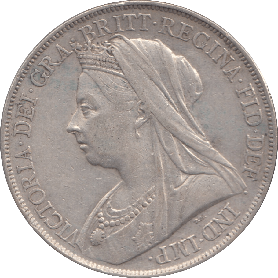 1899 CROWN ( GVF ) CROWN Cambridgeshire Coins – Cambridgeshire Coins
