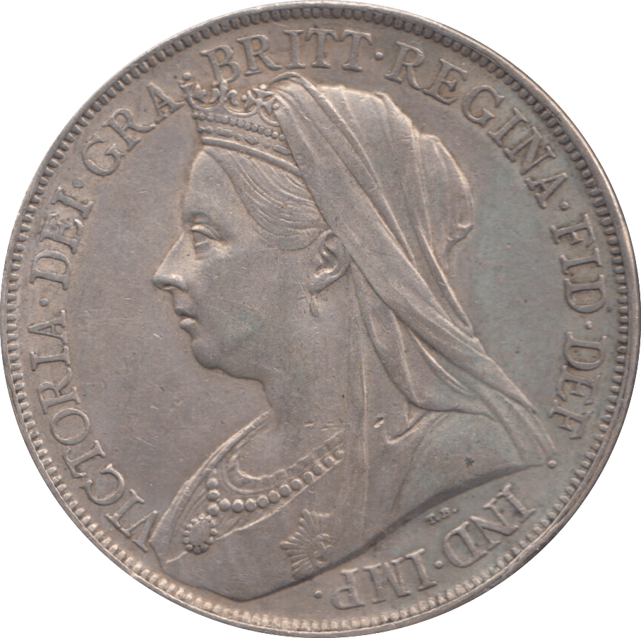 1900 CROWN ( GVF ) CROWN Cambridgeshire Coins – Cambridgeshire Coins