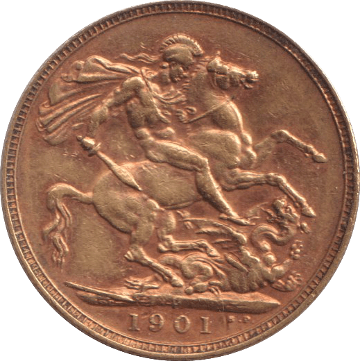 1901 GOLD SOVEREIGN ( VF ) PERTH MINT SOVEREIGN Cambridgeshire Coins ...
