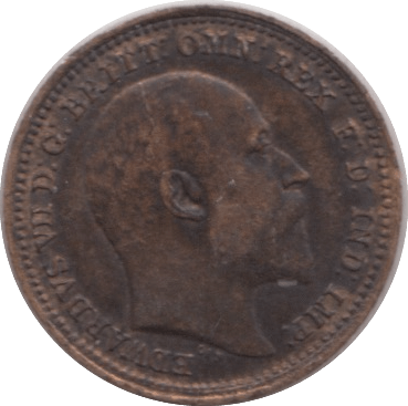1902 ONE THIRD FARTHING ( EF ) One Third Farthing Cambridgeshire Coins ...