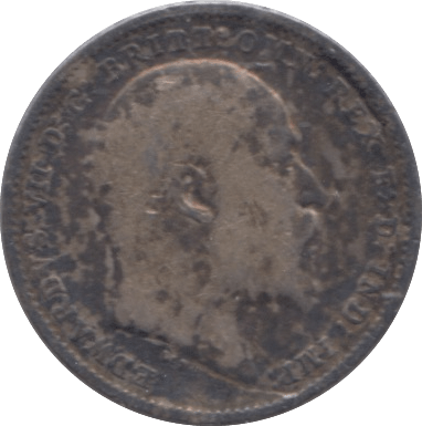 1907 SILVER THREEPENCE ( FINE ) Threepence Cambridgeshire Coins ...