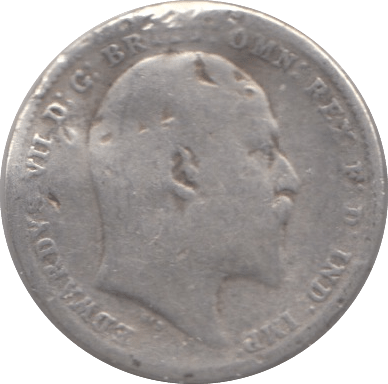 1908 SILVER THREEPENCE ( FAIR ) Threepence Cambridgeshire Coins ...