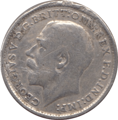 1912 SILVER THREEPENCE ( FINE ) Threepence Cambridgeshire Coins ...