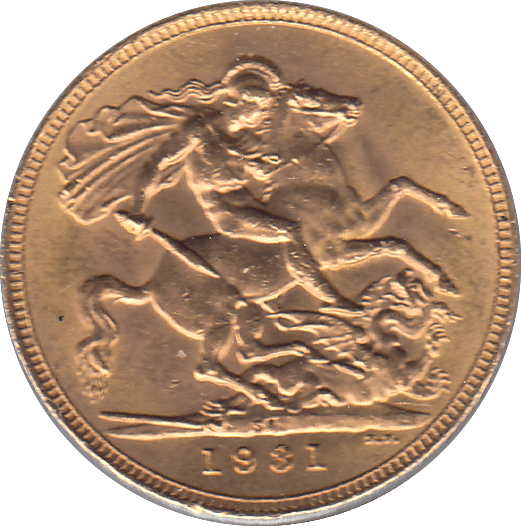 1931 GOLD SOVEREIGN ( AUNC ) PETORIA MINT 3 Sovereign Cambridgeshire ...