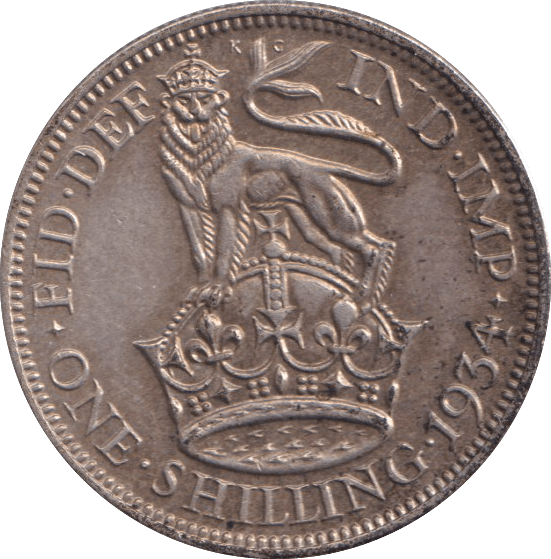 1934 SHILLING SHILLING Cambridgeshire Coins – Cambridgeshire Coins