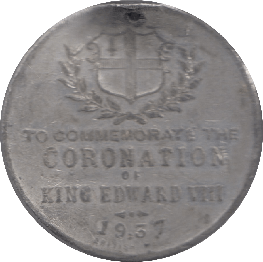 1937 CORONATION EDWARD VIII MEDALLION MEDALS & MEDALLIONS ...