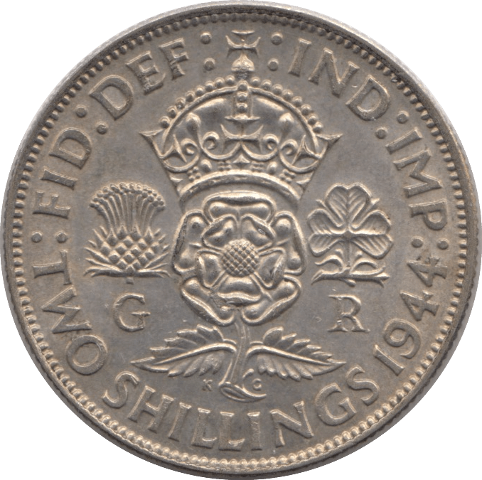 1944 TWO SHILLINGS ( EF ) FLORIN Cambridgeshire Coins – Cambridgeshire ...