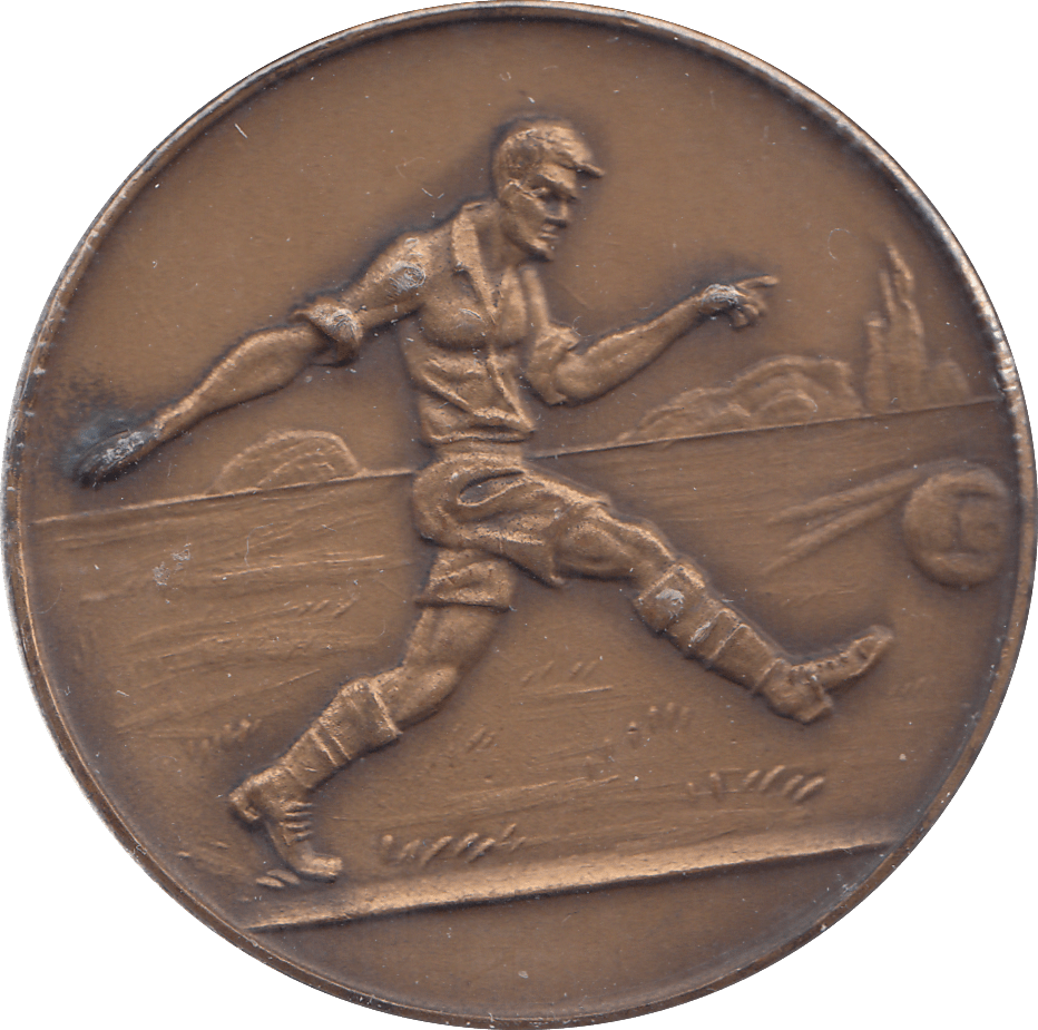 1955 BRONZE FOOTBALL MEDAL ARMY / RAF WORLD COINS Cambridgeshire Coins ...