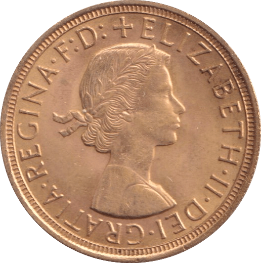 1957 GOLD SOVEREIGN ( AUNC ) SOVEREIGN Cambridgeshire Coins ...