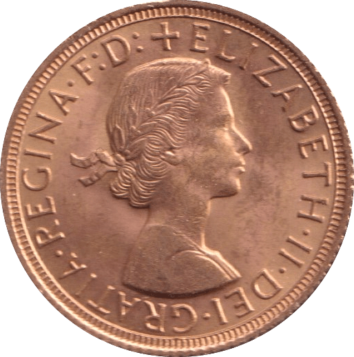 1958 GOLD SOVEREIGN ( UNC ) Sovereign Cambridgeshire Coins ...