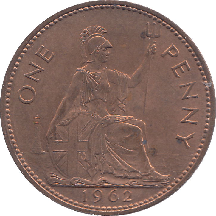 1962 PENNY ( AUNC ) PENNY Cambridgeshire Coins – Cambridgeshire Coins