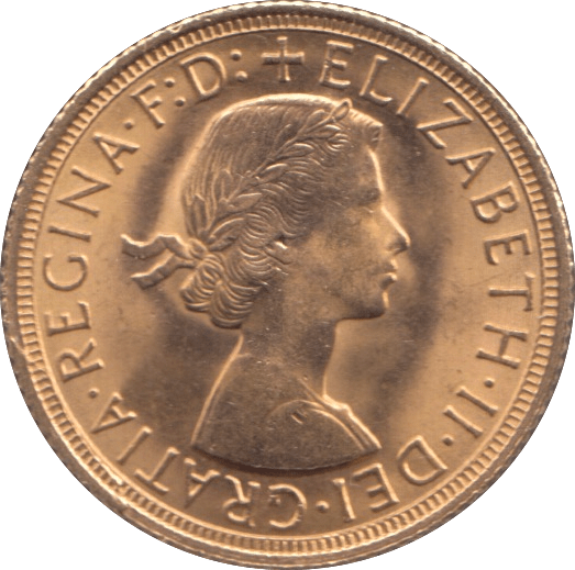 1963 GOLD SOVEREIGN ( UNC ) Sovereign Cambridgeshire Coins ...