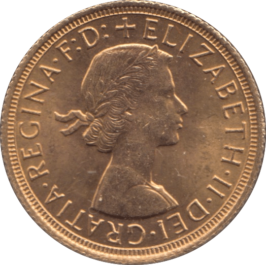 1963 GOLD SOVEREIGN ( UNC ) SOVEREIGN Cambridgeshire Coins ...