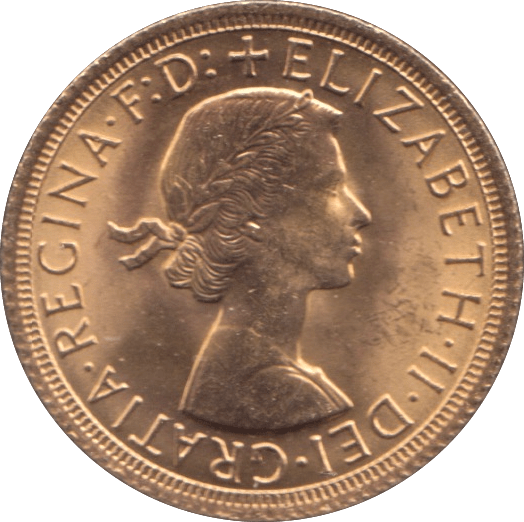 1965 GOLD SOVEREIGN ( UNC ) SOVEREIGN Cambridgeshire Coins ...