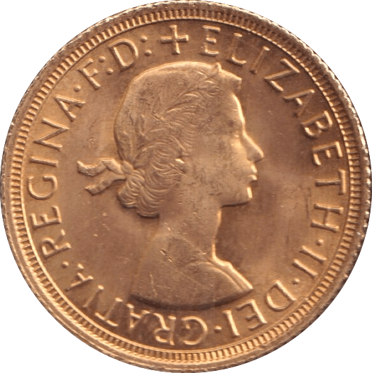 1968 GOLD SOVEREIGN ( AUNC ) SOVEREIGN Cambridgeshire Coins ...
