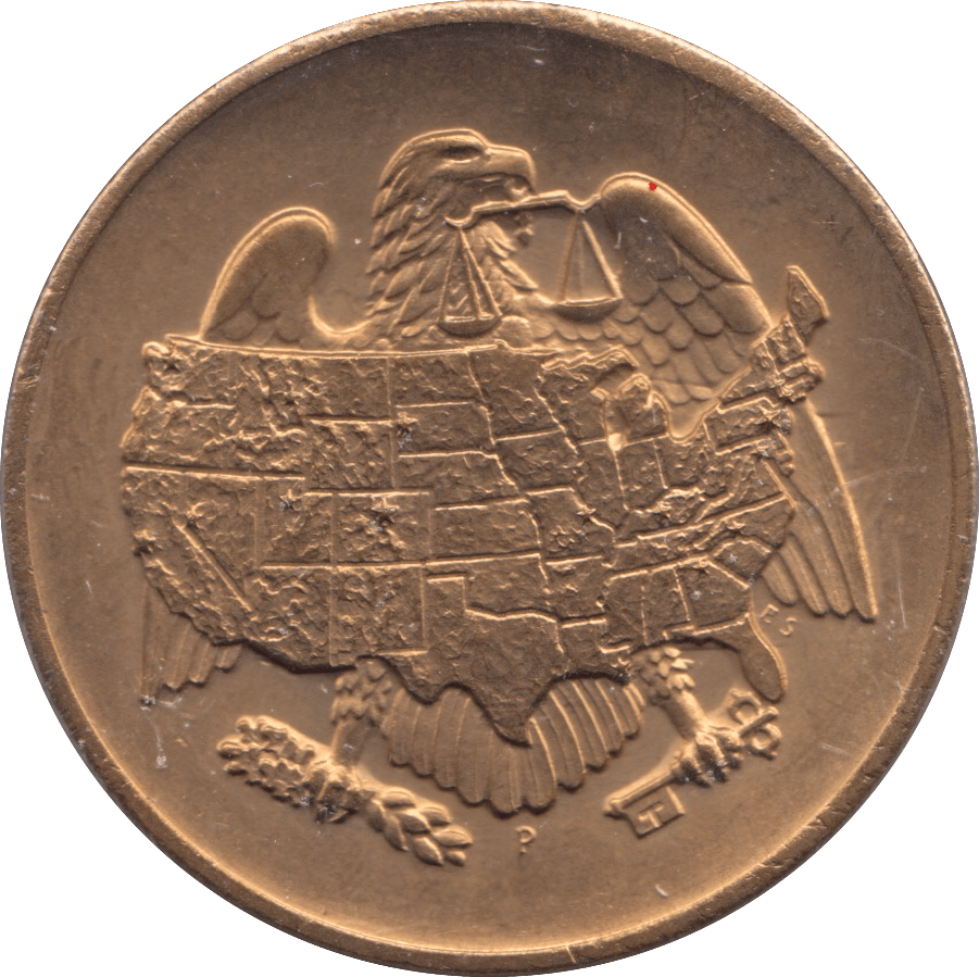 1969 PHILADELPHIA MINT COMMEMORATIVE MEDALLION USA MEDALS & MEDALLIONS ...