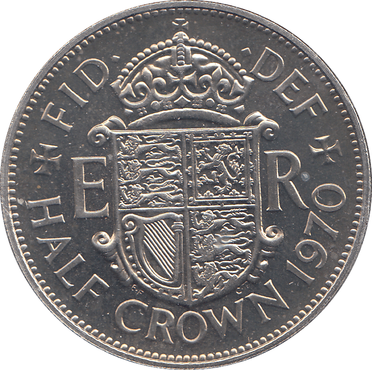 1970 HALFCROWN ( PROOF ) – Cambridgeshire Coins
