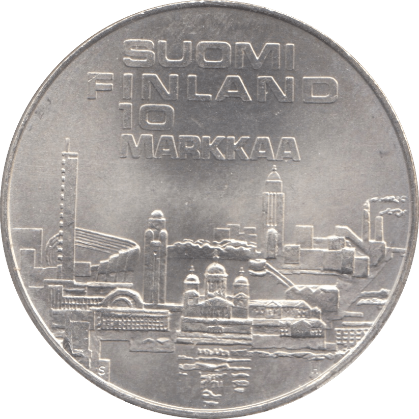 1971 SILVER 1 MARKKA FINLAND SILVER WORLD COINS Cambridgeshire Coins ...