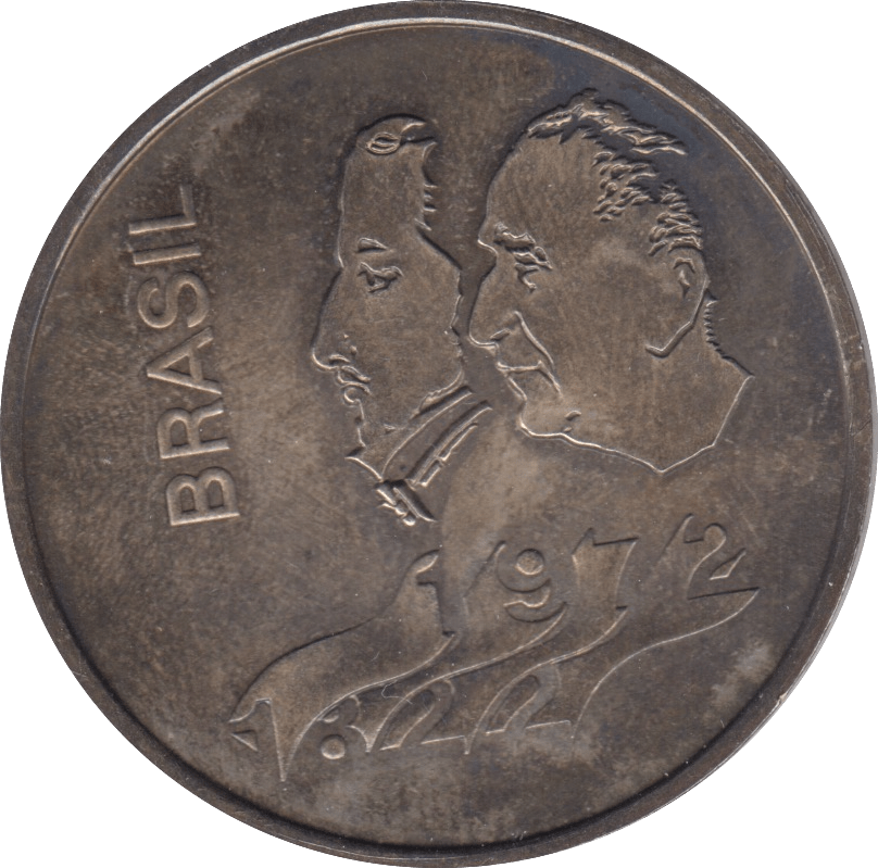 1972 20 CRUZEIROS BRAZIL Halfcrown Cambridgeshire Coins ...