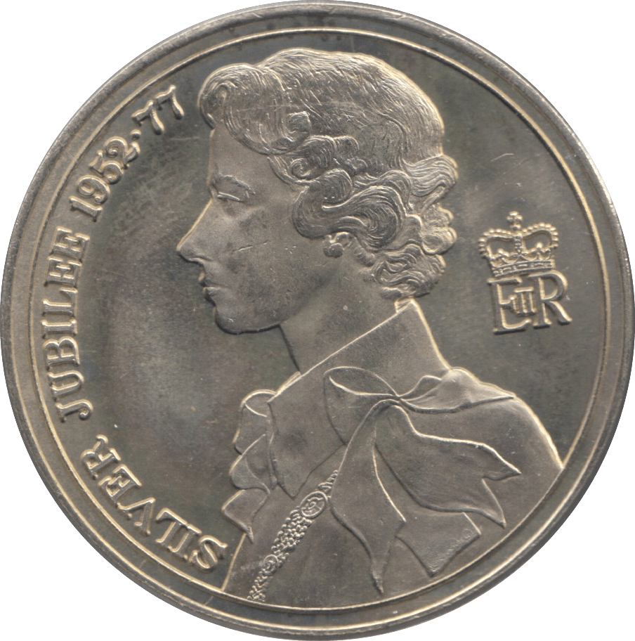 1977 QUEEN ELIZABETH II SILVER JUBILEE COMMEMORATIVE MEDAL F191 MEDALS ...