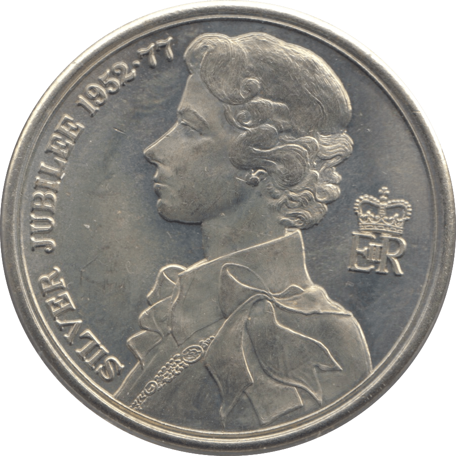 1977 QUEEN ELIZABETH II SILVER JUBILEE COMMEMORATIVE MEDAL F192 MEDALS ...