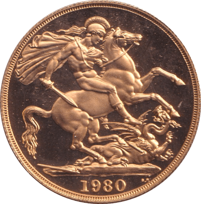 1980 GOLD SOVEREIGN ( PROOF ) – Cambridgeshire Coins