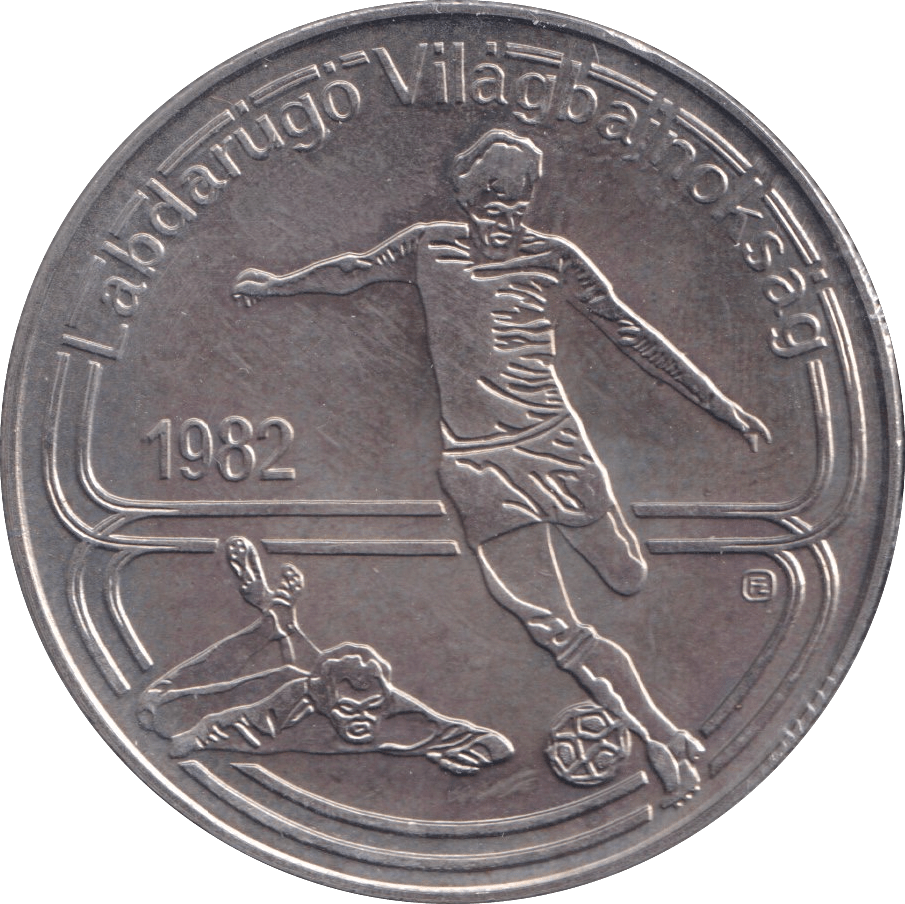 1982 ONE HUNDRED FORINT HUNGARY WORLD COINS Cambridgeshire Coins ...