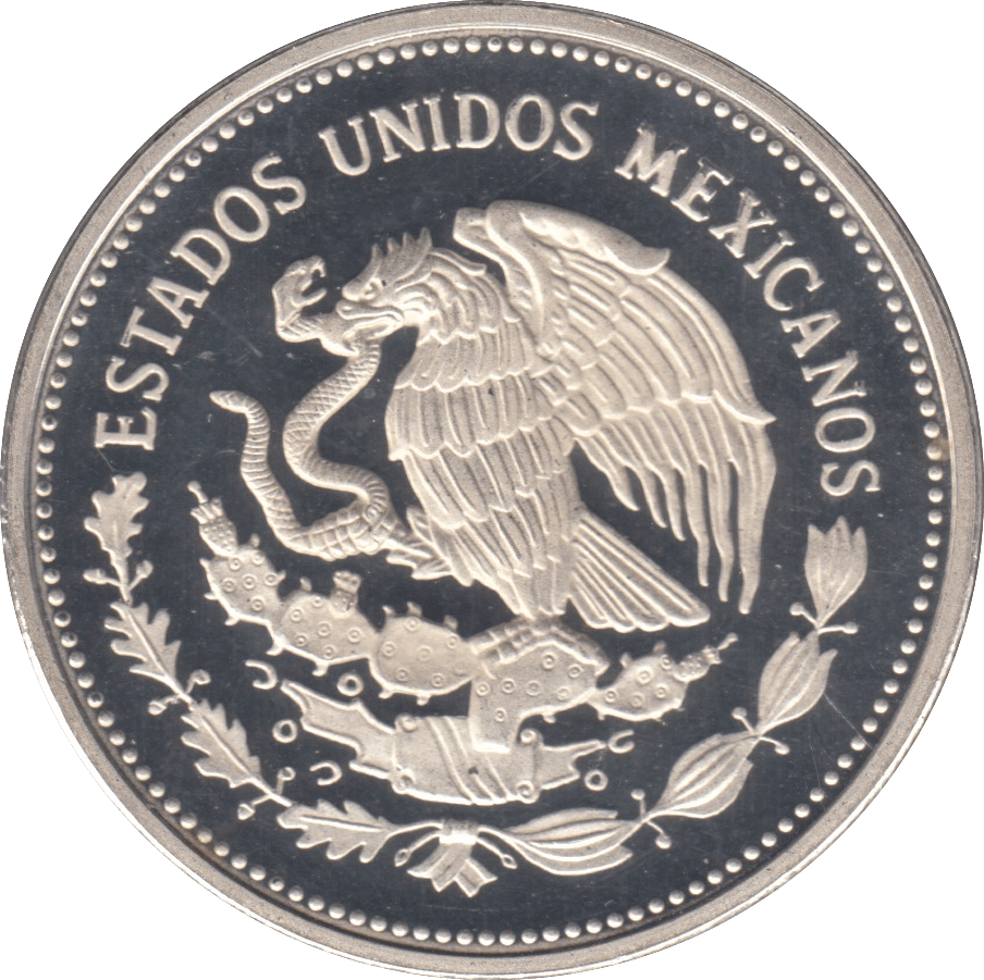 1985 SILVER $500 MEXICO SILVER WORLD COINS Cambridgeshire Coins ...