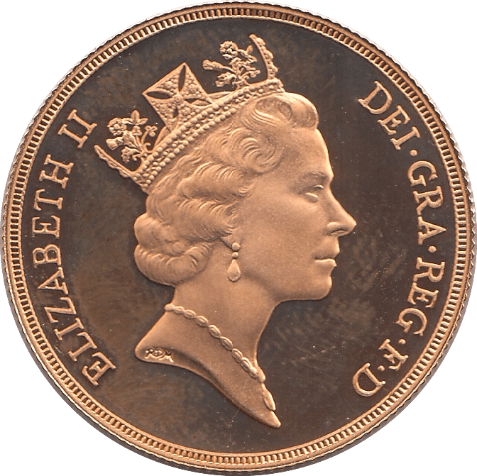 1988 GOLD DOUBLE SOVEREIGN TWO POUNDS ( PROOF ) Double Sovereign ...