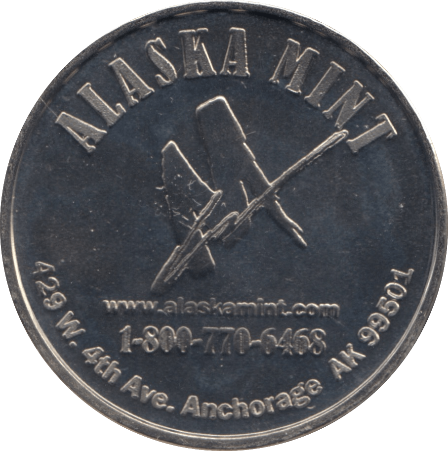 ALASKA MINT COMMEMORATIVE COIN BALD EAGLE WORLD COINS Cambridgeshire ...