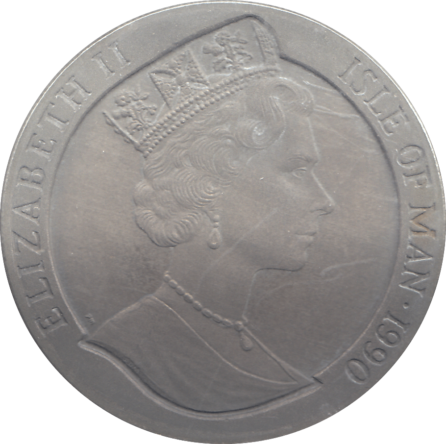 1990 ONE CROWN PENNY BLACK 150TH ANNIVERSARY – Cambridgeshire Coins