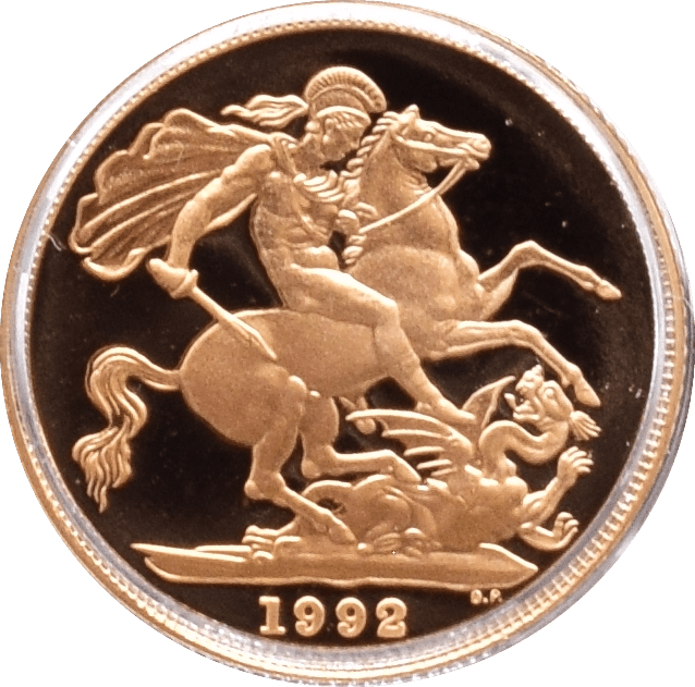 1992 GOLD PROOF SOVEREIGN BOXED GOLD PROOF SOVEREIGNS Cambridgeshire ...