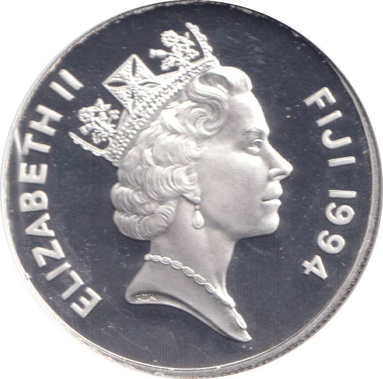 1994 SILVER PROOF FIVE DOLLARS CLARENCE HOUSE SILVER WORLD COINS ...