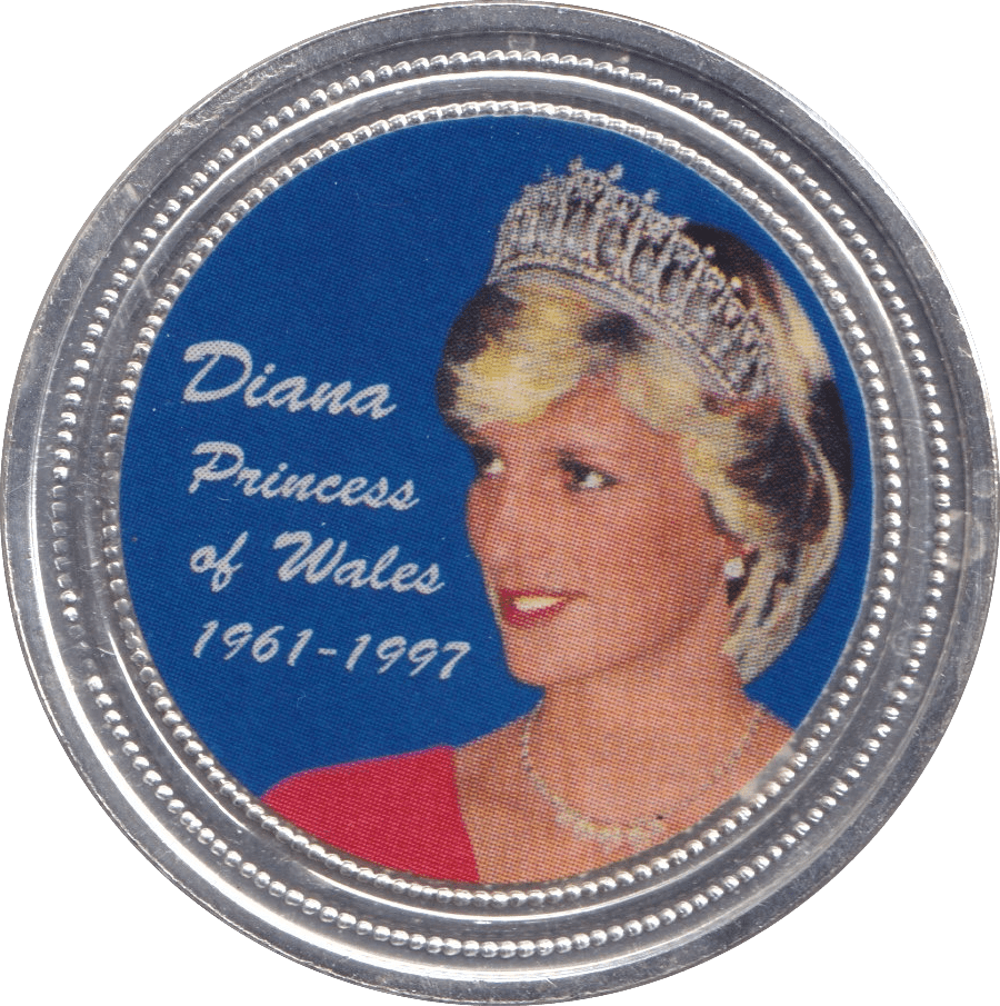 1997 MEDALLION- DIANA PRINCESS OF WALES WORLD COINS Cambridgeshire ...
