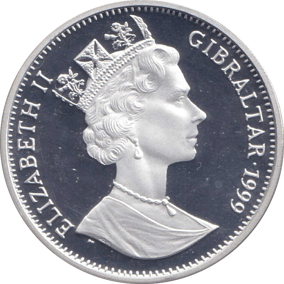 1999 SILVER PROOF ONE CROWN KING JOHN – Cambridgeshire Coins