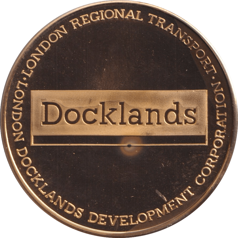 2000 DOCKLANDS MEDALLION M56 MEDALS & MEDALLIONS Cambridgeshire Coins ...