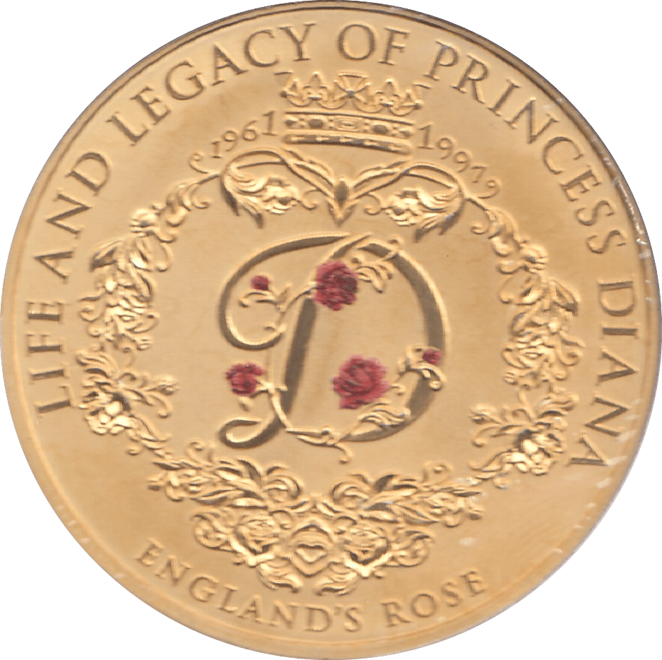 2000 LIFE AND LEGACY OF PRINCESS DIANA MEDALLION MEDALS & MEDALLIONS ...